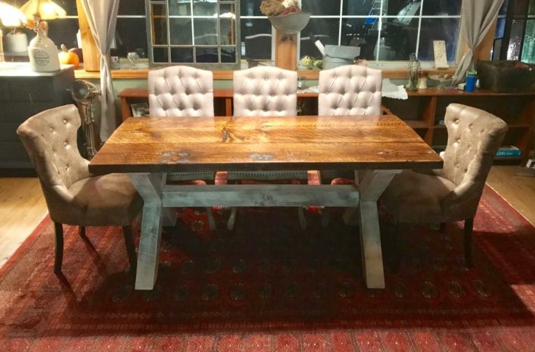 Farm Style Table 7′ x 3′ - Chic & Antique