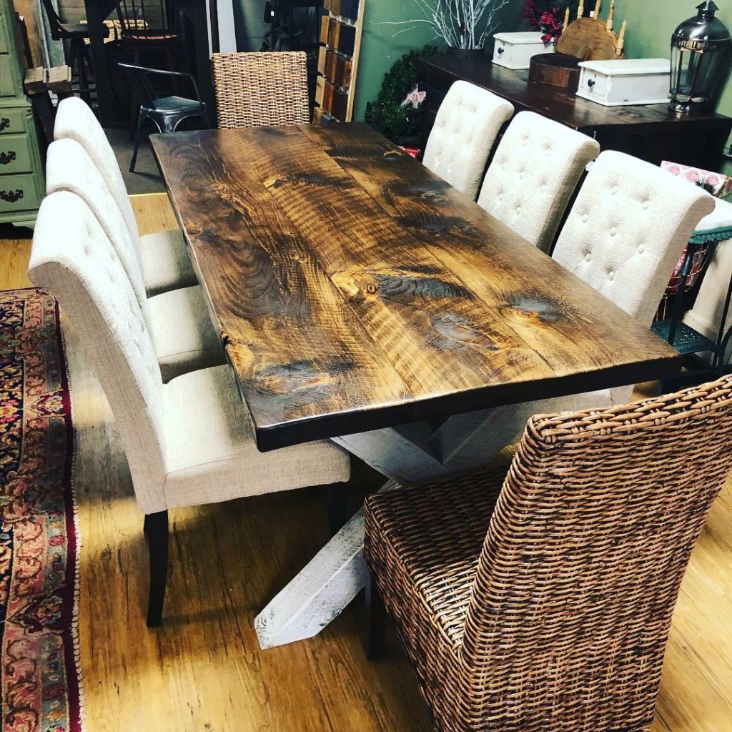 Farm Style Table 7′ x 3′ - Chic & Antique